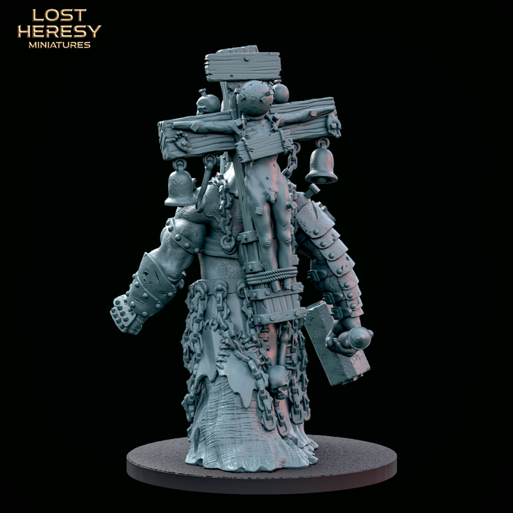3D Printable The Communicant - Trench Hell by Lost Heresy Miniatures