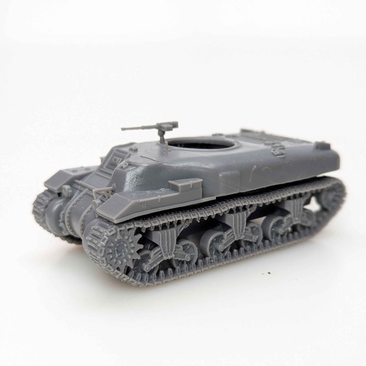 3D Printable Ram Kangaroo Personnel Carrier (Canada, WW2) by Wargame3d