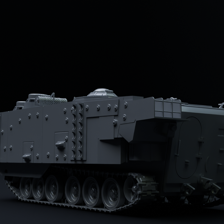 3D Printable USMC AAV SU APC by The Military Industrial Complex