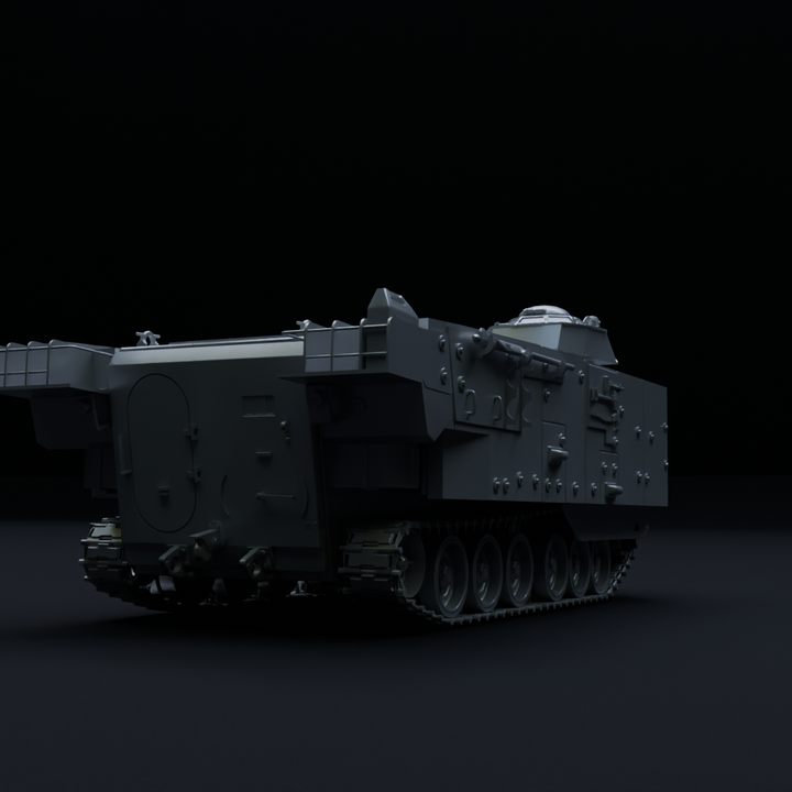 3D Printable USMC AAV SU APC by The Military Industrial Complex