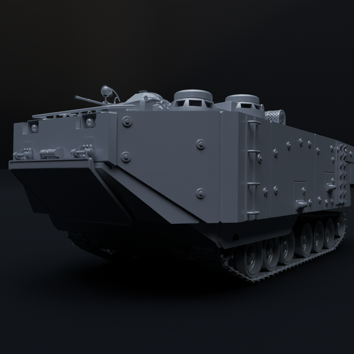 3D Printable USMC AAV SU APC by The Military Industrial Complex