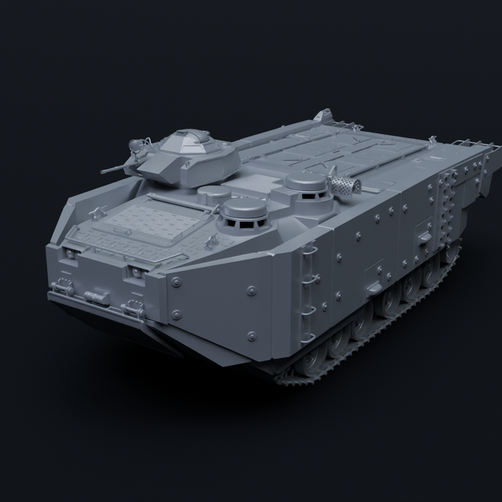 3D Printable USMC AAV SU APC by The Military Industrial Complex