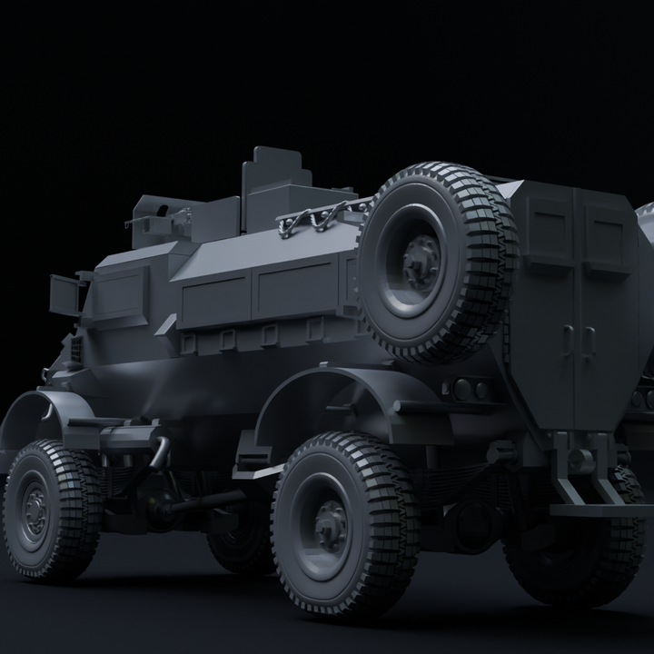 3D Printable SADF Casspir MK II MRAP by The Military Industrial Complex