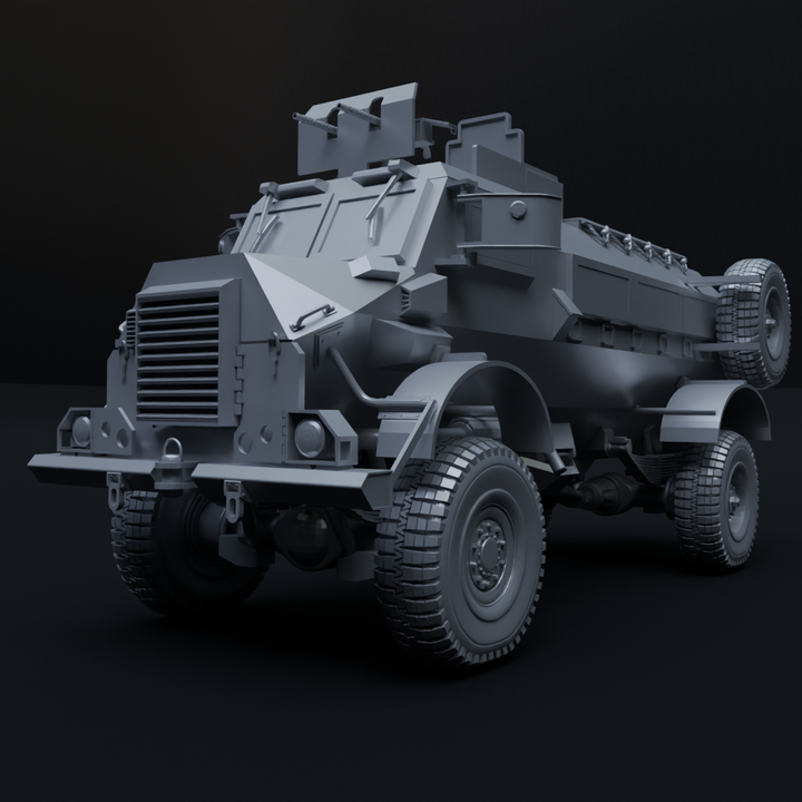 3D Printable SADF Casspir MK II MRAP by The Military Industrial Complex