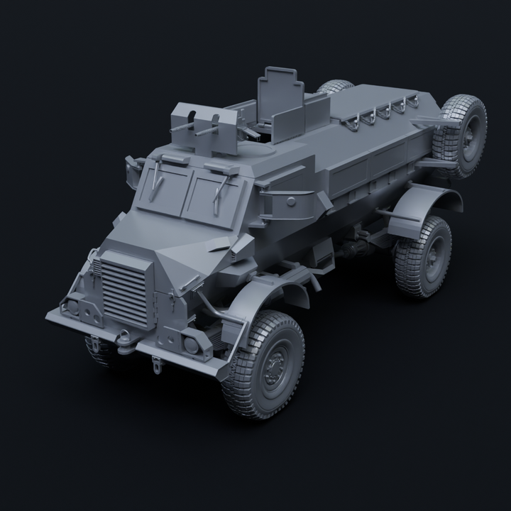 3D Printable SADF Casspir MK II MRAP by The Military Industrial Complex