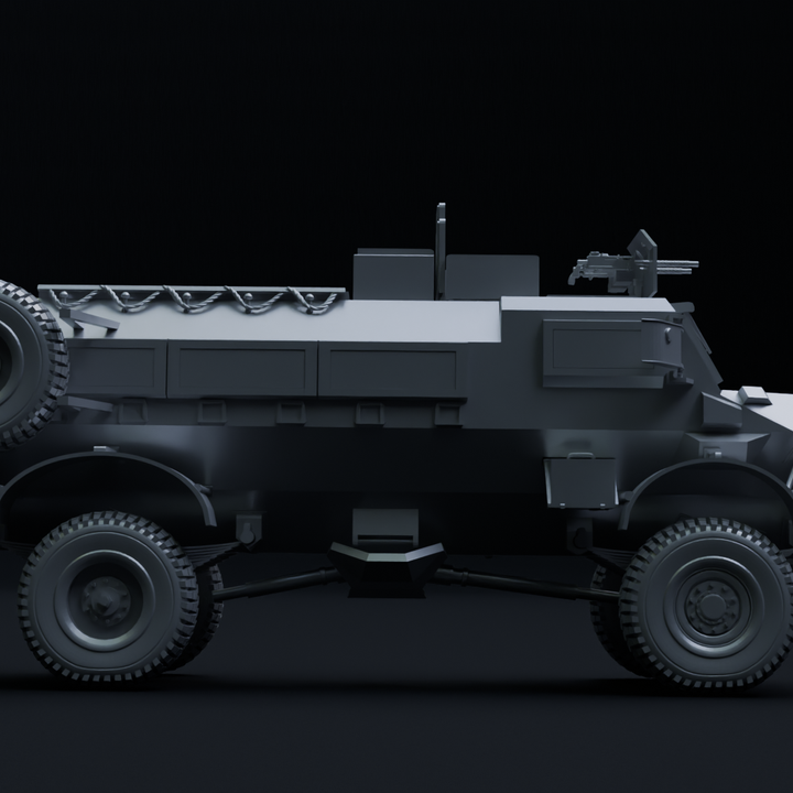 3D Printable SADF Casspir MK II MRAP by The Military Industrial Complex