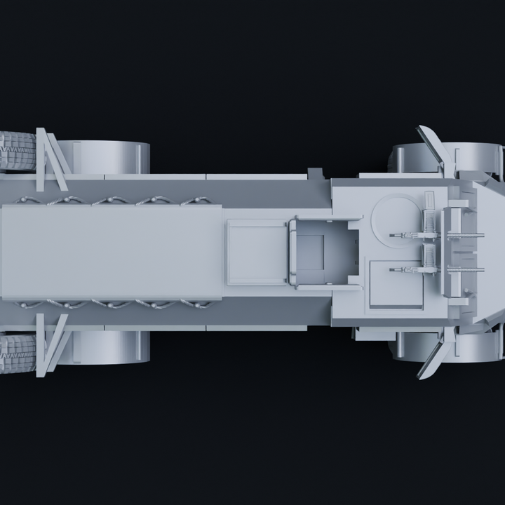 3D Printable SADF Casspir MK II MRAP by The Military Industrial Complex