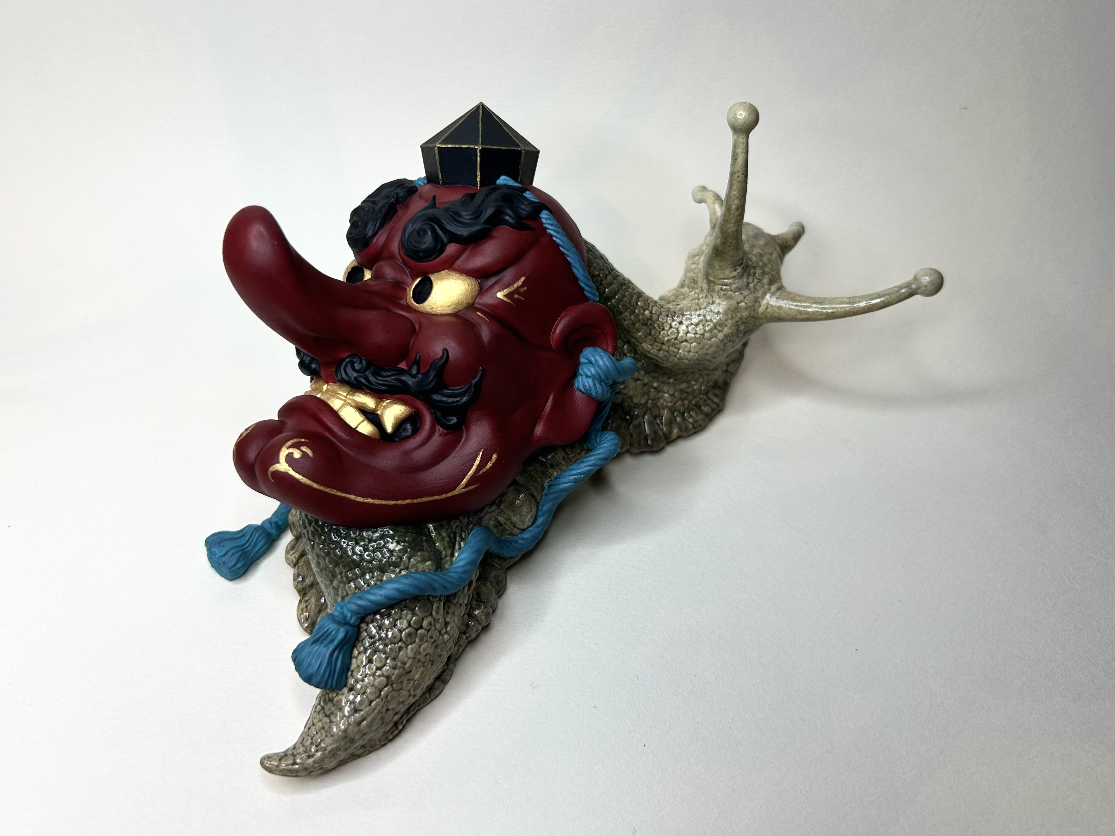 3D Printable Snail - tengu by Golden Kaeru