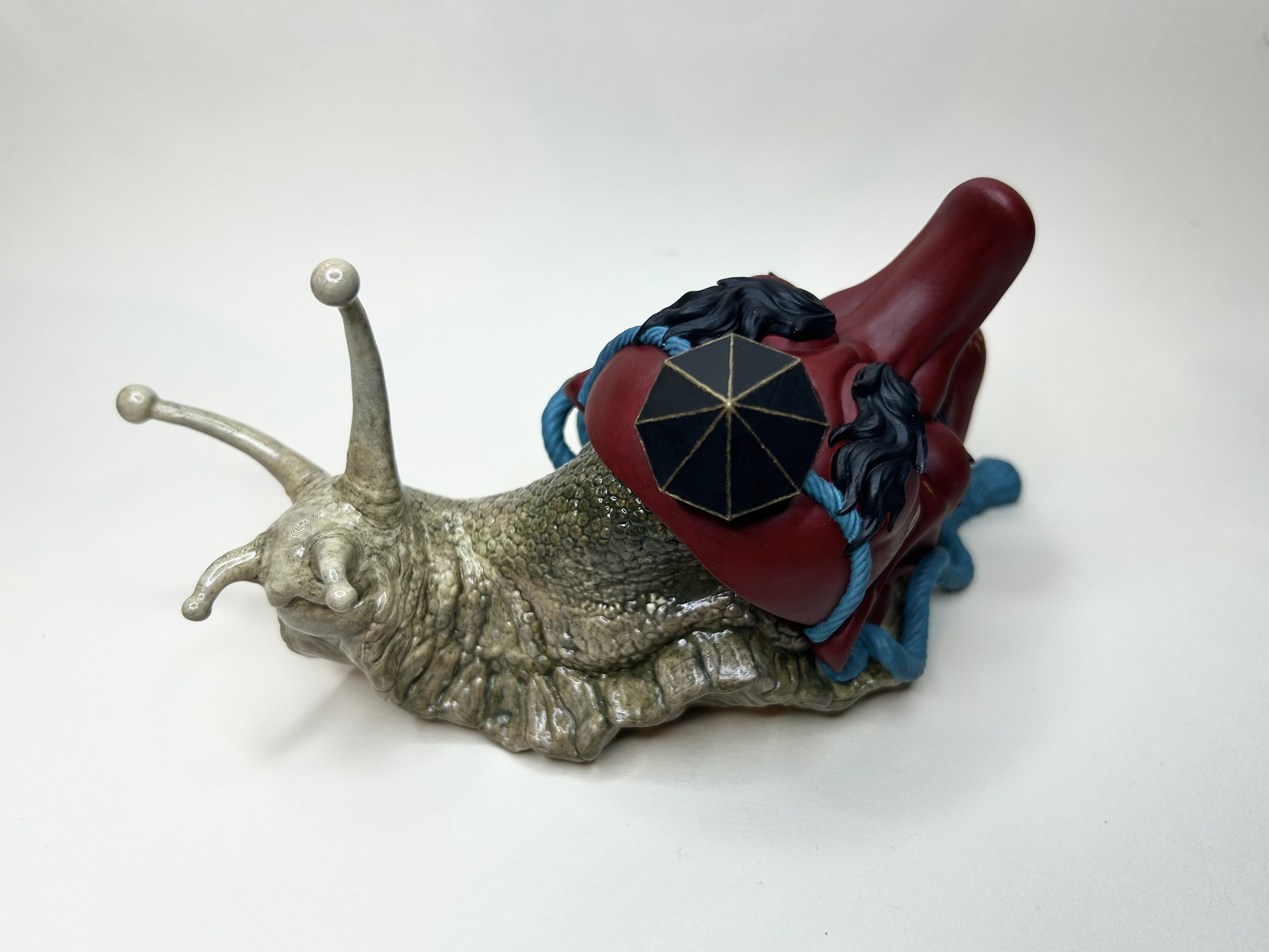 3D Printable Snail - tengu by Golden Kaeru