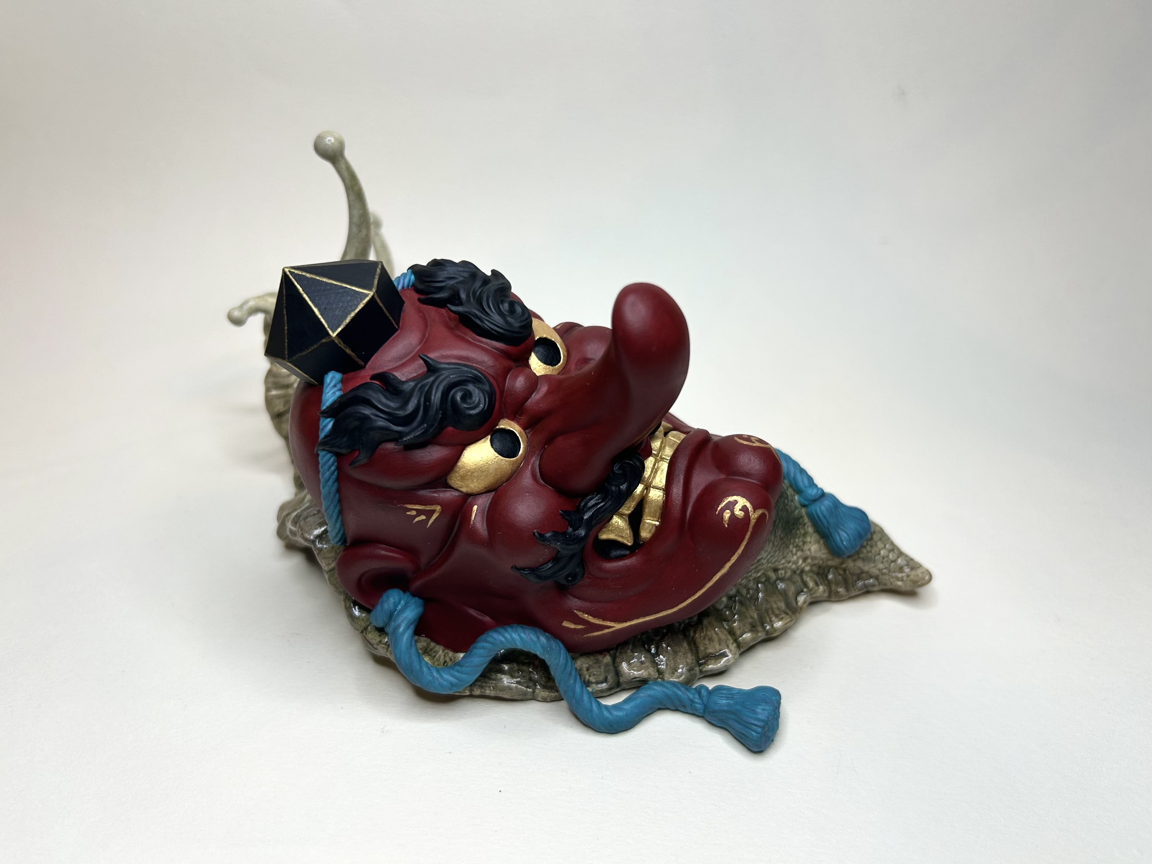 3D Printable Snail - tengu by Golden Kaeru