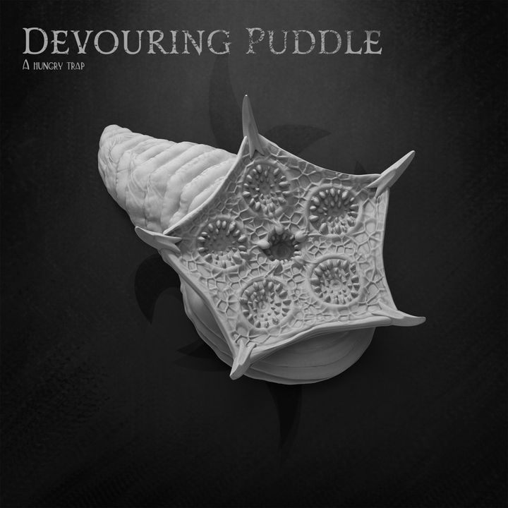 3D Printable January 2025 - Devouring Puddle by Grinning God