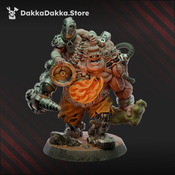 3D Printable Grimwald, The Fused Twin by dakkadakka.store