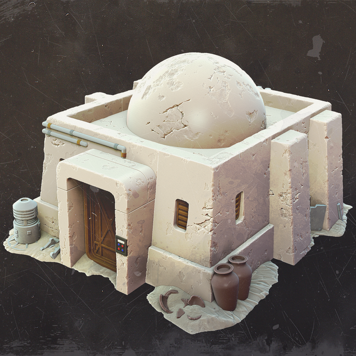 3D Printable Hadria's Abode by Multiverse