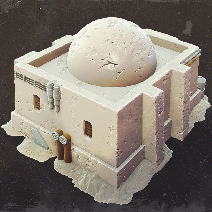 3D Printable Hadria's Abode by Multiverse