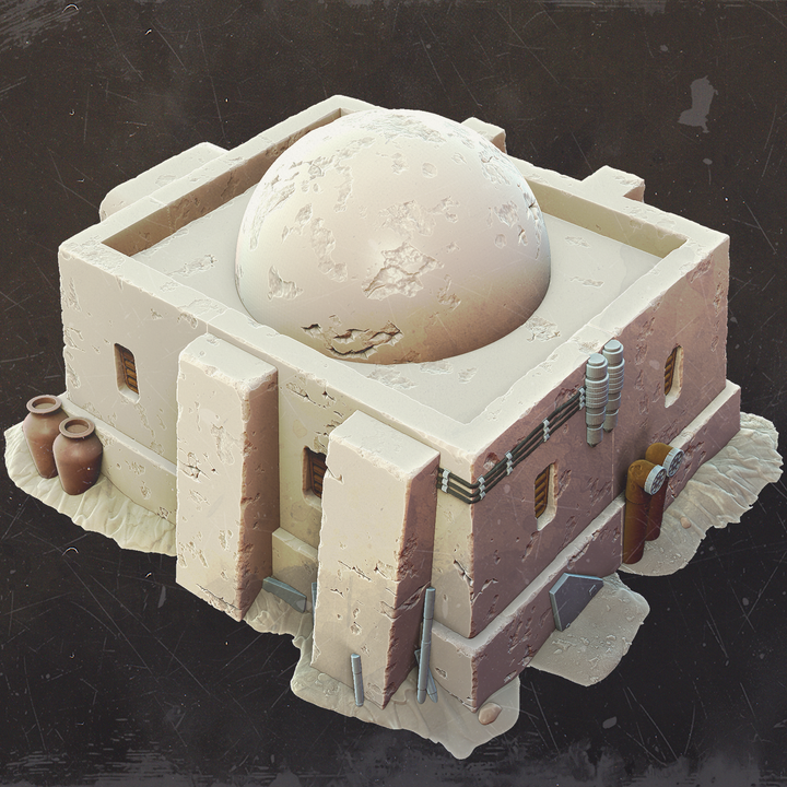 3D Printable Hadria's Abode by Multiverse