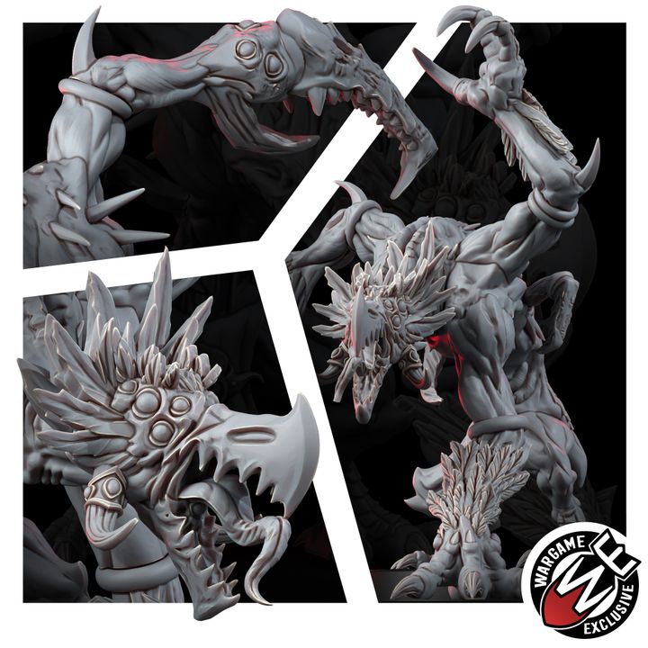 3D Printable CHAOS RAZORBEAK by Wargame Exclusive