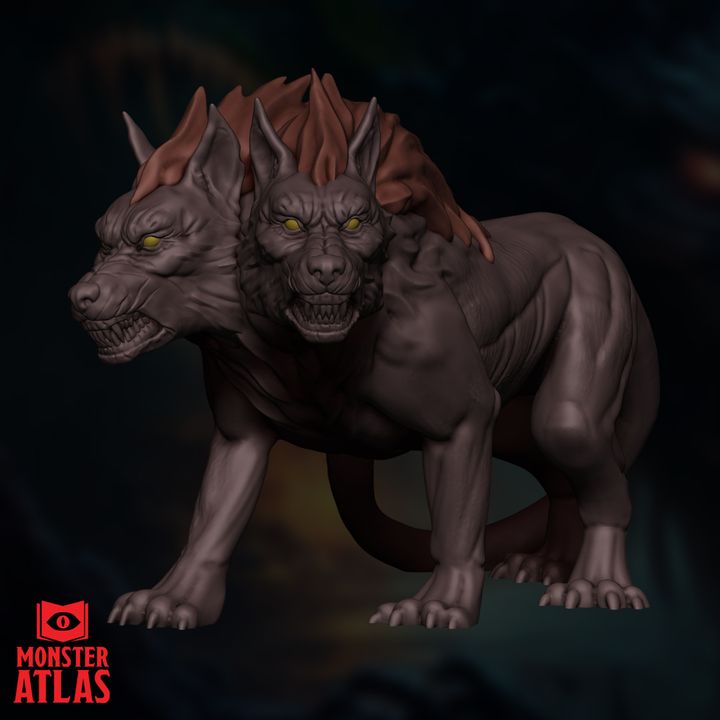 3D Printable Death Dog by Monster Atlas
