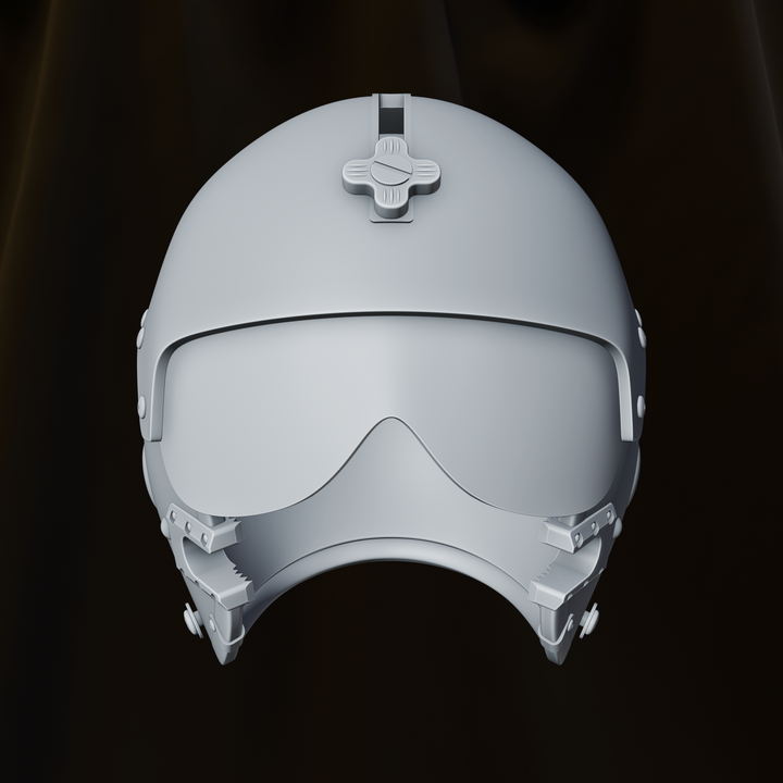 3D Printable PILOT APH-6 HELMET Full Scale by AV Military