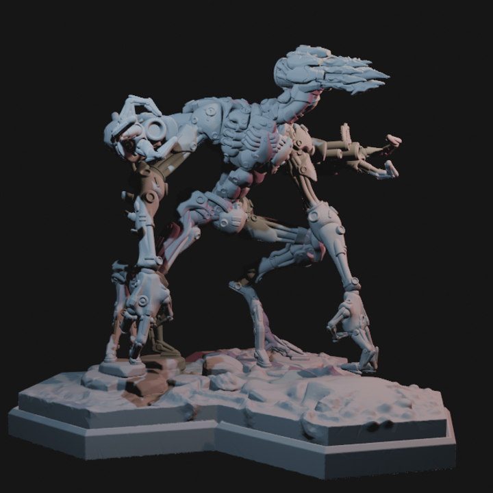 3D Printable LANCER Gorgon by La voie du crane