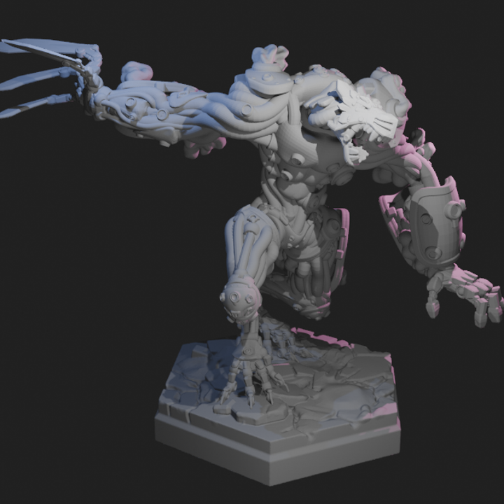 3D Printable lancer lycan by La voie du crane