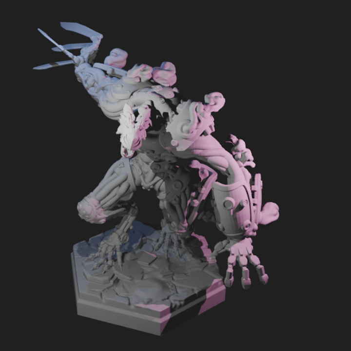3D Printable lancer lycan by La voie du crane