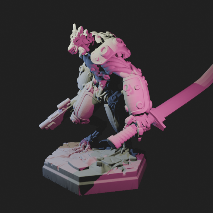 3D Printable lancer lycan by La voie du crane