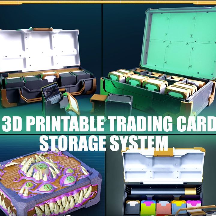Trading Card Storage System Campaign - MyMiniFactory