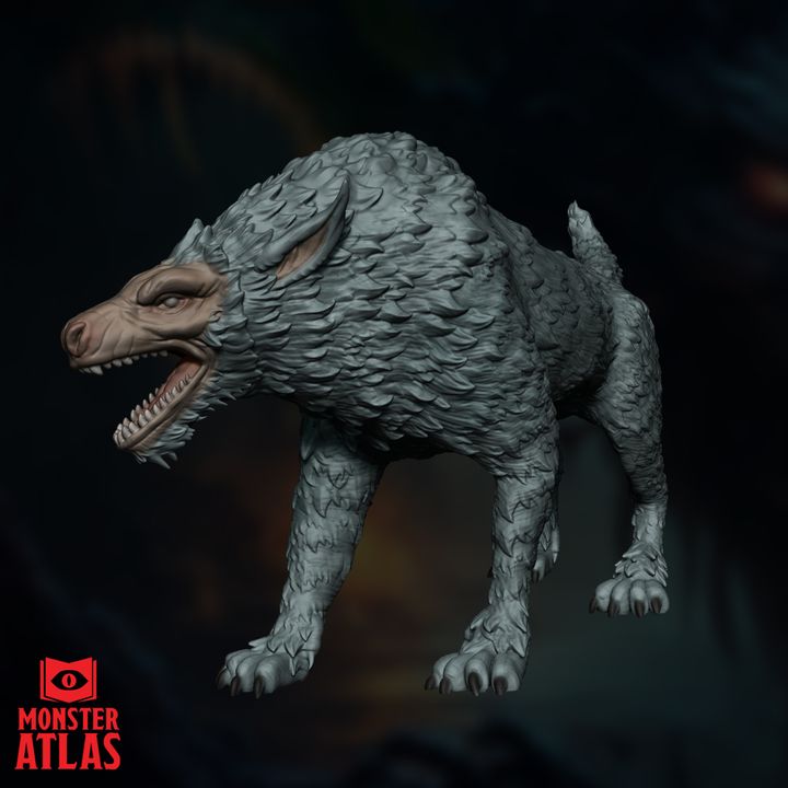 3D Printable Worg by Monster Atlas