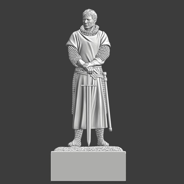 3D Printable Richard Lionheart - Crusader King and Commander by ...