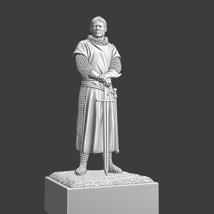 3D Printable Richard Lionheart - Crusader King and Commander by ...