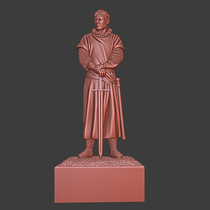 3D Printable Richard Lionheart - Crusader King and Commander by ...