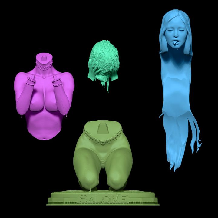 3D Printable Salome 3D print model by Andrii Akhtyrskyi