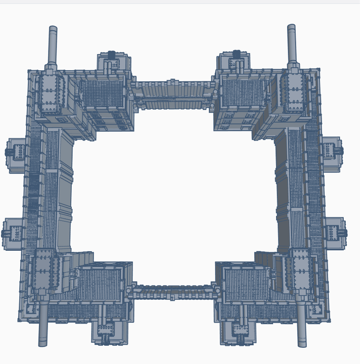 3D Printable Titan Gate STL Pack by Culverin Models