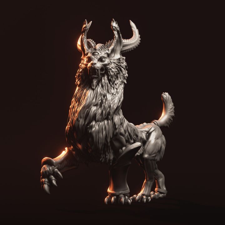 3D Printable Sphinxia by SabertoothCollectibles