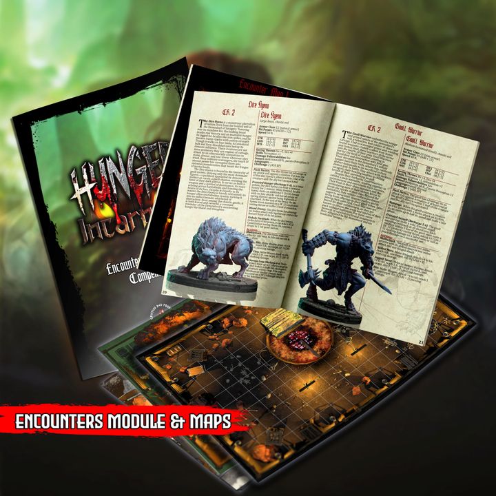 3D Printable Hunger Incarnate ~ January '25 Encounters! by Crippled God ...