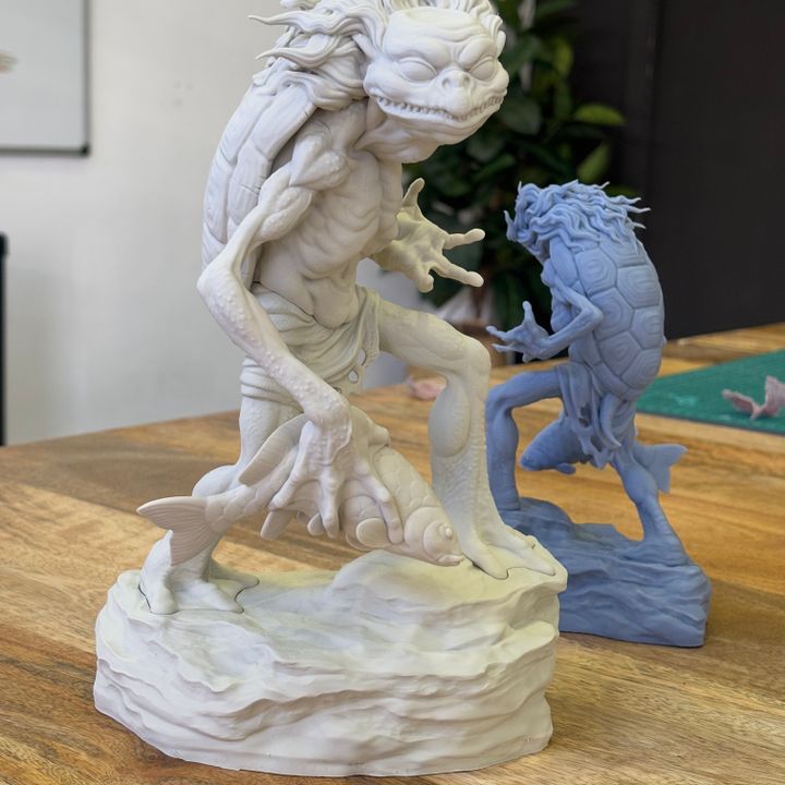 3D Printable kappa the hunter by Golden Kaeru