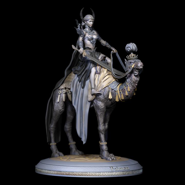 3D Printable Paimon demon 3D print model by Andrii Akhtyrskyi