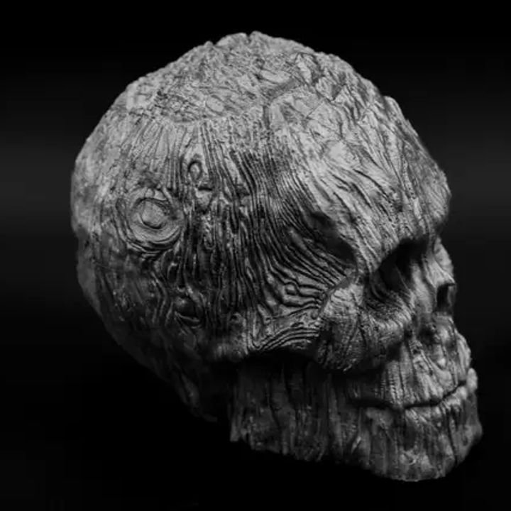 3D Printable Forest Spirit Skull by Lantern Lore