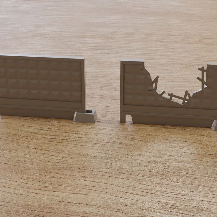 Descargar PO2 Fence Modular - Soviet Era Concrete Wall - Zona Alfa ...