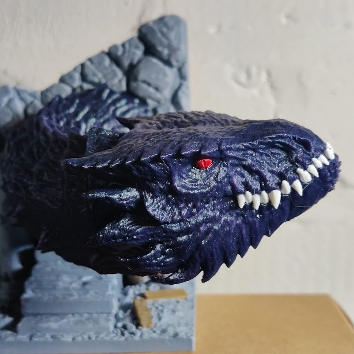 3D Print of Girl & Dragon - Diorama by Dice-Dragons