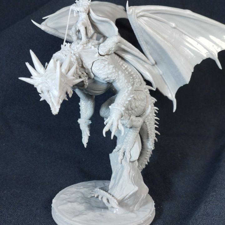3D Print of GarathroK Infernal Ember + Rider by jonathanhendrich