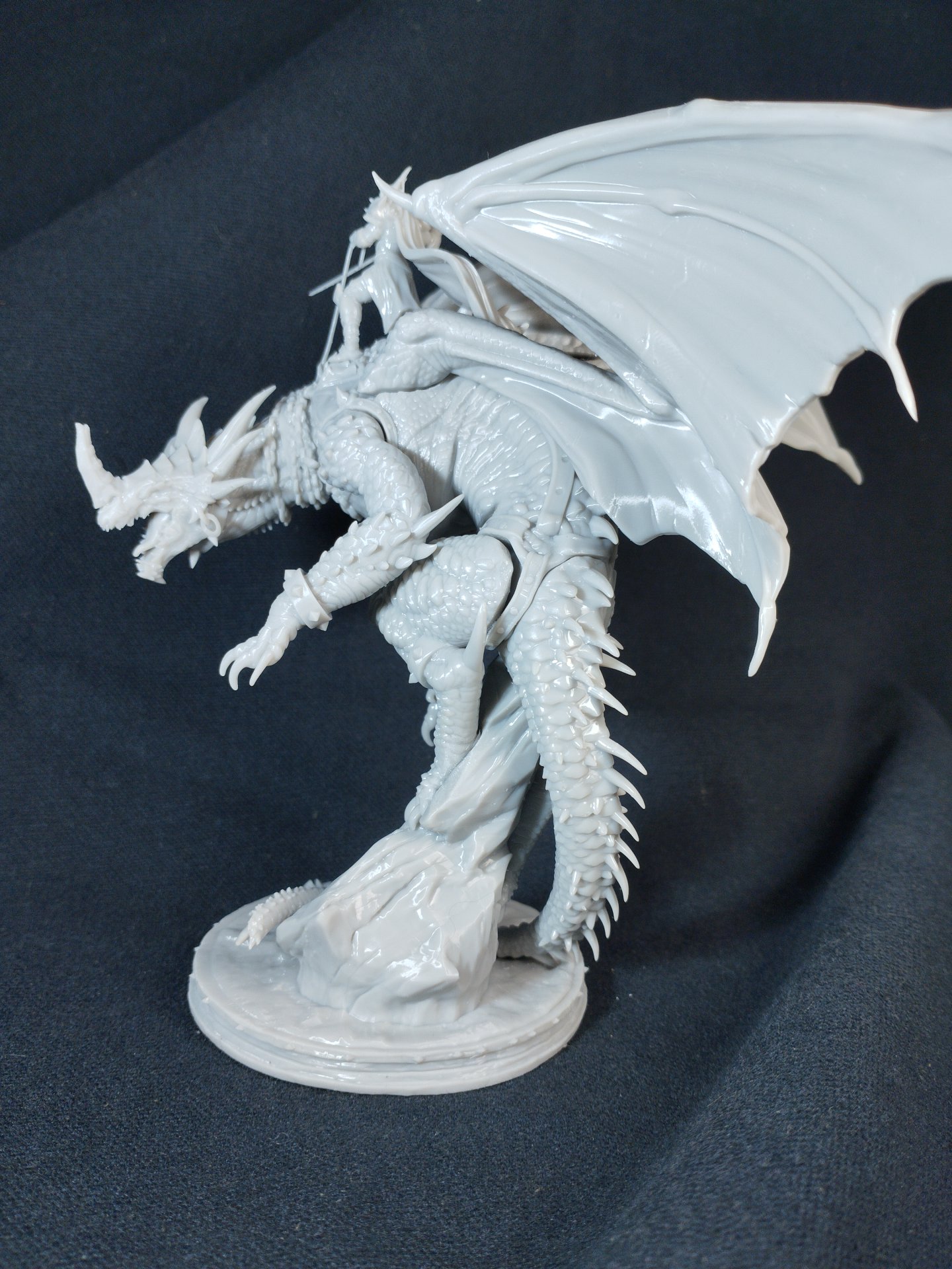 3D Printable GarathroK Infernal Ember + Rider by Parasite Collectibles