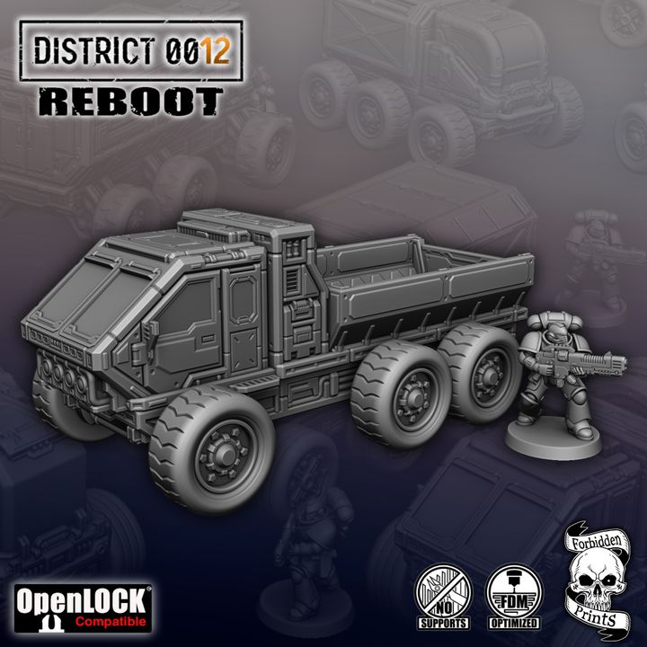 3D Printable Sample For Tribes February 2025! by Forbidden Prints