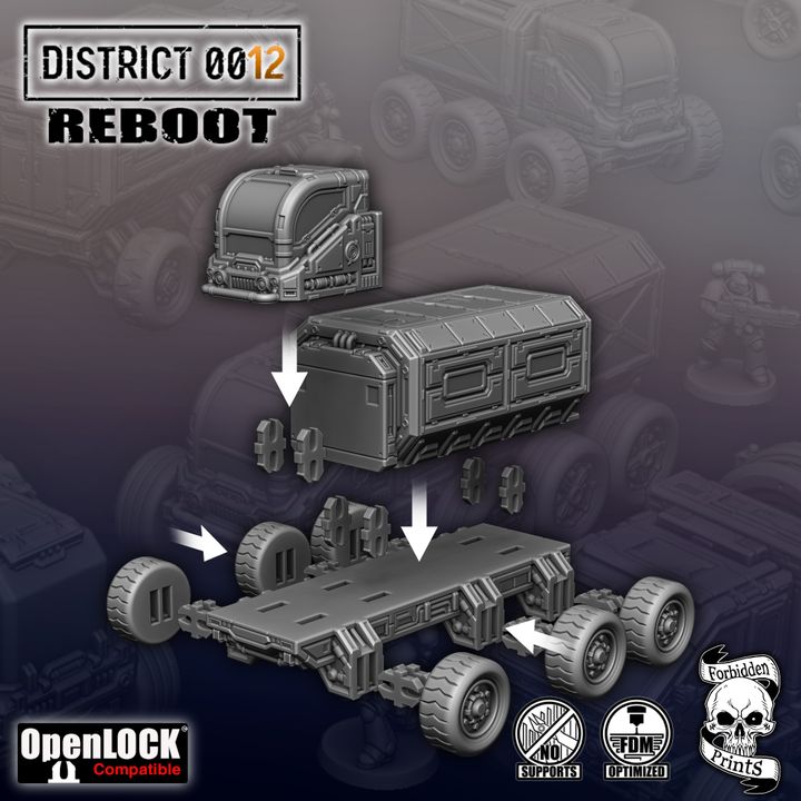 3D Printable Sample For Tribes February 2025! by Forbidden Prints