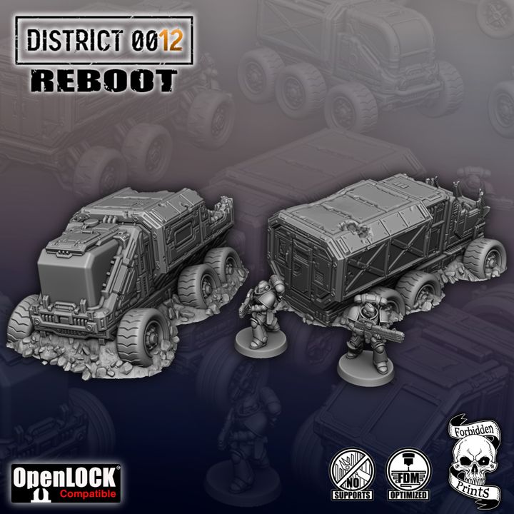 3D Printable Sample For Tribes February 2025! by Forbidden Prints