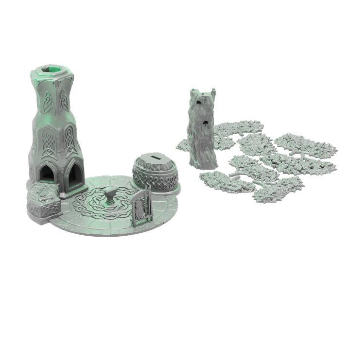 3D Printable Elven Forge ~ Kingdom of Noldareth by Conquest Creations