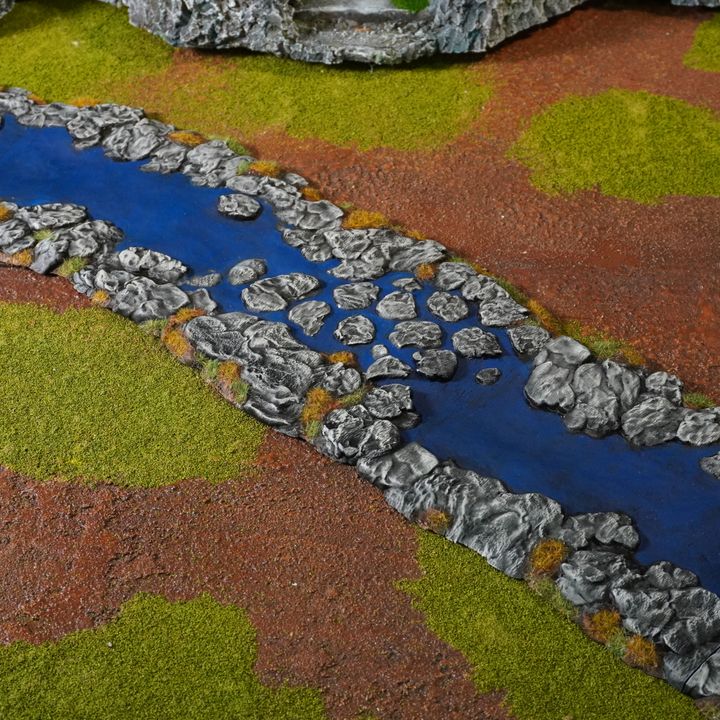3D Printable Rivers ~ Kingdom of Noldareth by Conquest Creations