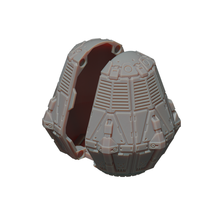 3D Printable Drop Pod by Hardware Studios