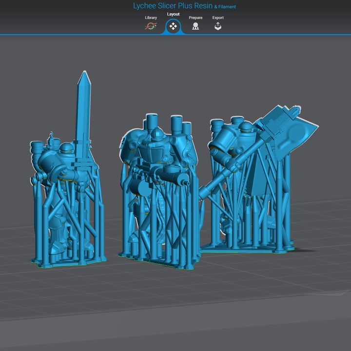 3D Printable Pocket Trench War: Nova Roma's Mechanoid armored by Tordominis
