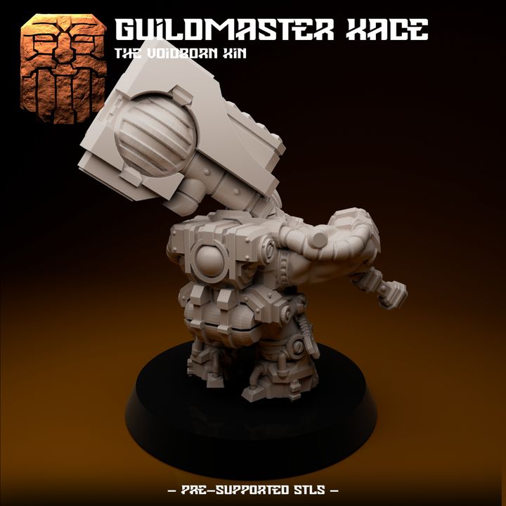 3D Printable Rival Engineers: Kace and Vektor by Forged in Fury Miniatures